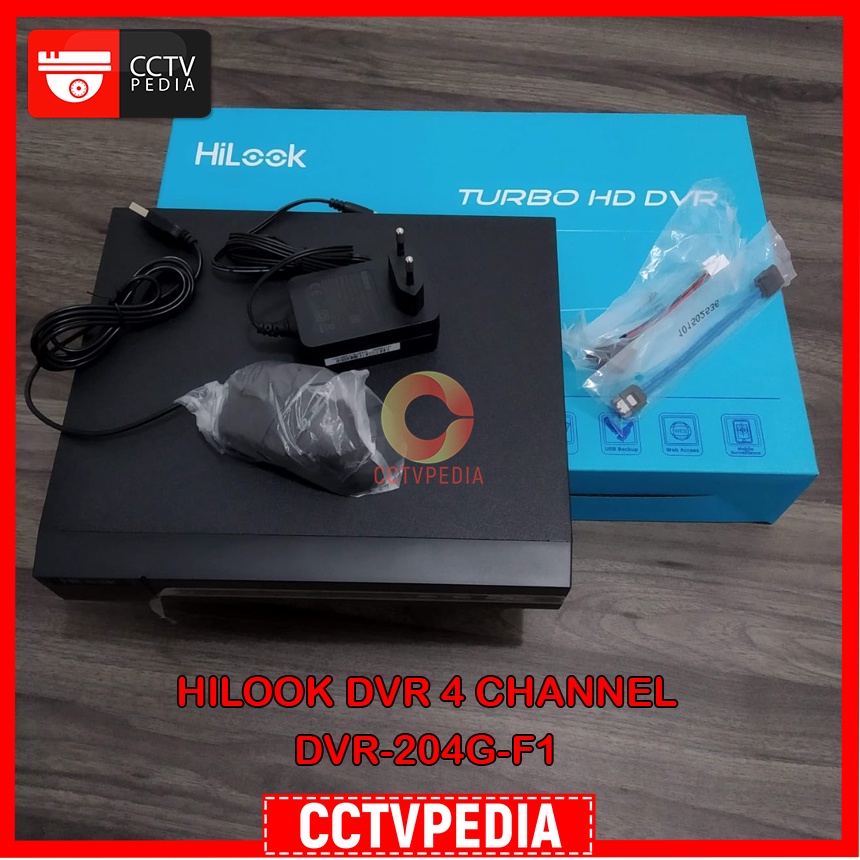 Jual dvr HILOOK 4 channel 204G-F1 2MP series | Shopee Indonesia