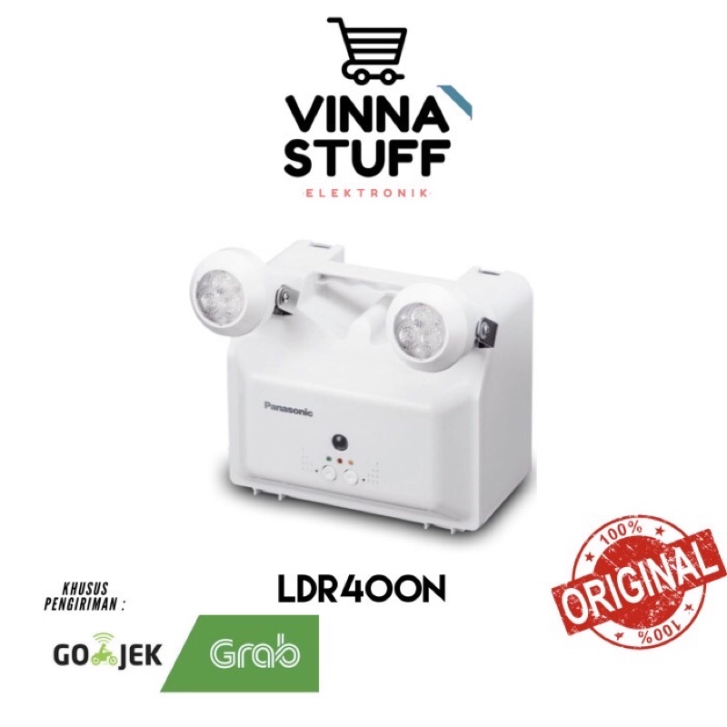 Jual Lampu Darurat LED Emergency Light Panasonic LDR400N LDR 400 Tahan ...
