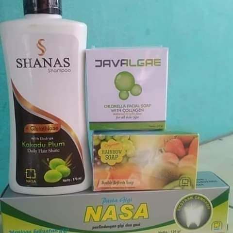 Jual PAKET PERLENGKAPA MANDI LENGKAP - RAINBOW - PASTA GIGI NASA ...