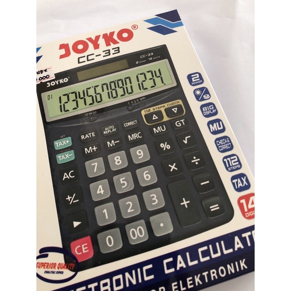 Jual Kalkulator , Kalkulator joyko , Kalkulator 14 digits | Shopee ...
