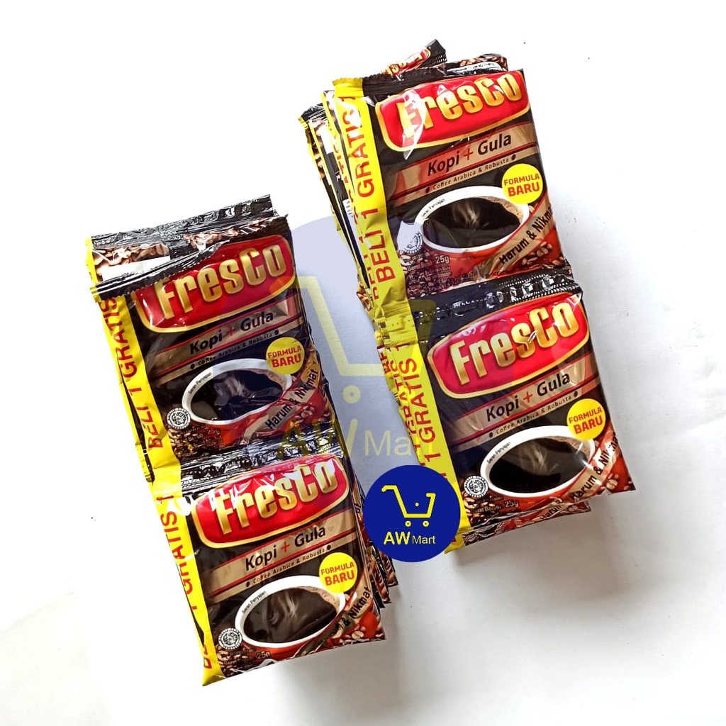 Jual KOPI FRESCO RENCENG ISI 20 SACHET X 25 GRAM | Shopee Indonesia
