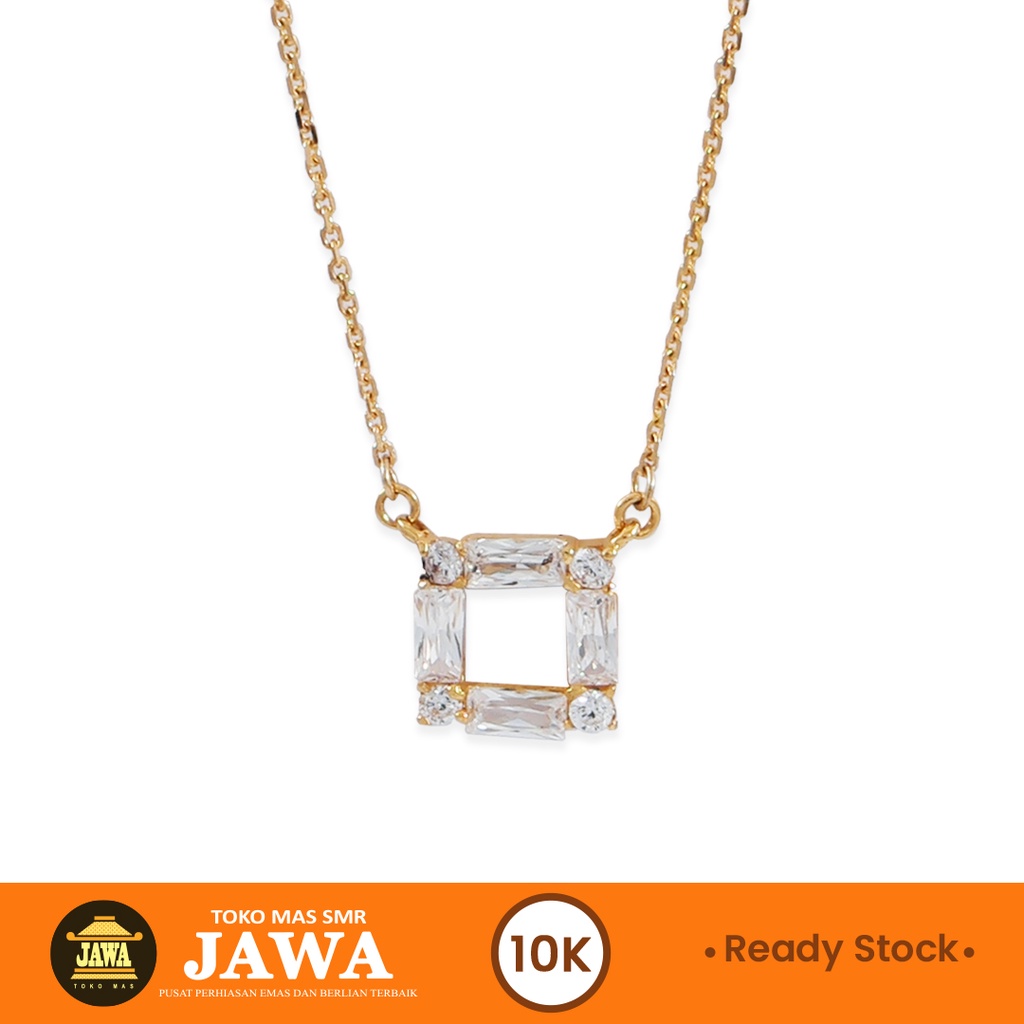 Jual Kalung Emas Squarez Kadar 10k Toko Mas Jawa | Shopee Indonesia