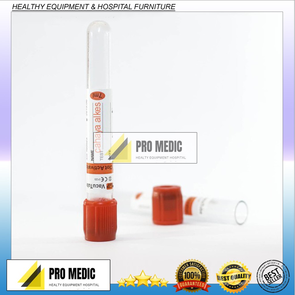 Jual Tabung Vacutainer Plain 7ml Merk GP | Shopee Indonesia