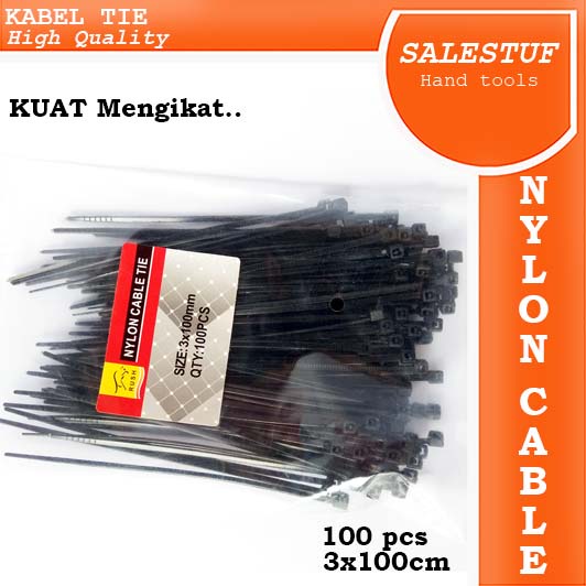 Jual Salestuf [HIGH QUALITY] Tali pengikat Kabel Ti Nilon Cable Tie ...