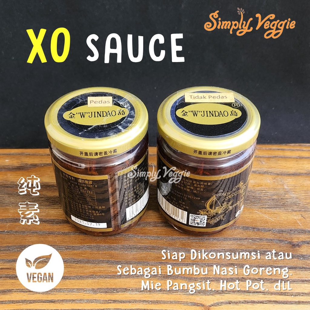 Jual XO Sauce Vegetarian / Vegetarian XO Sauce Vegan W JINDAO / Saus XO | Shopee Indonesia