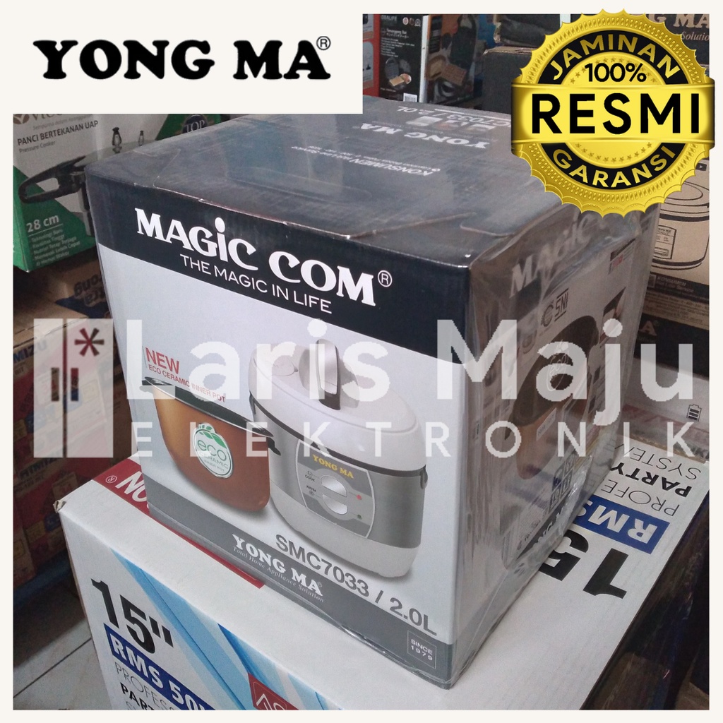 Jual Yong ma Rice Cooker SMC 7033 Magic Com 2 Liter | Shopee Indonesia
