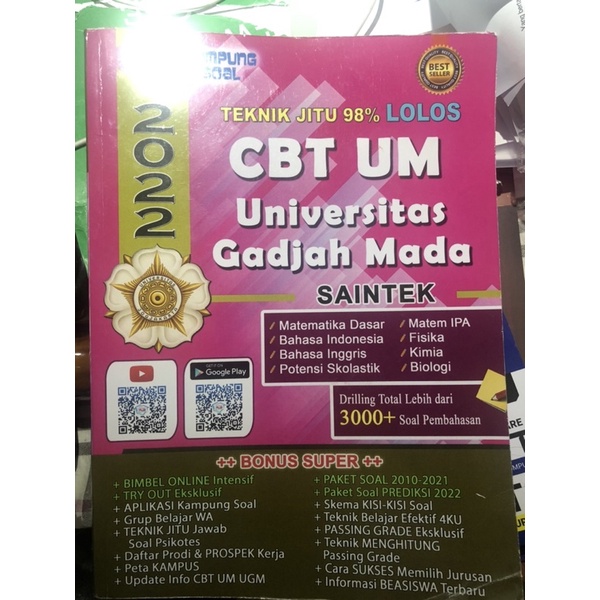 Jual Buku Soal UTUL UGM Kampung Soal | Shopee Indonesia