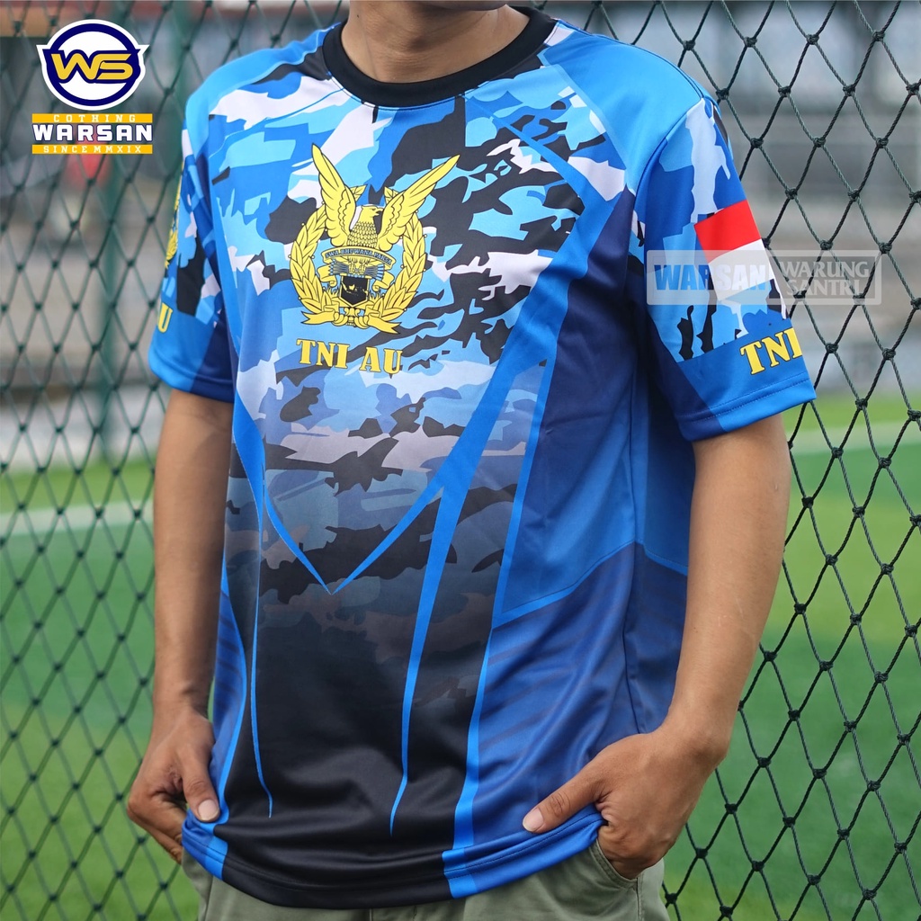 Jual Kaos Jersey TNI AL / Jersey TNI Al Angkatan Laut Fullprint / Kaos TNI Angkatan Laut Dryfit ...