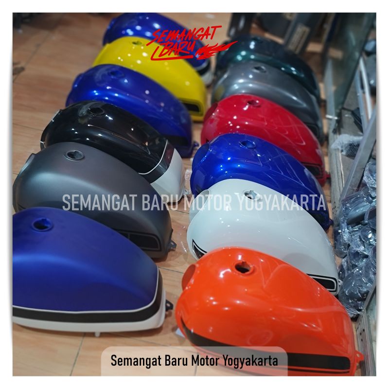 Jual TANGKI CUSTOM JAPSTYLE SCRAMBLER PLUS JOK CUSTOM TIGER THUNDER ...