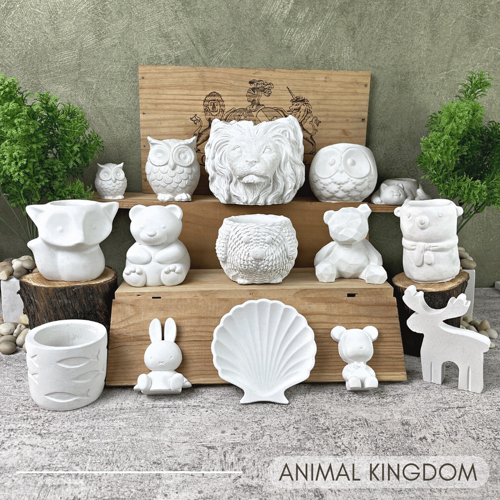 Jual [TDF ANIMAL KINGDOM 1] Pot Sukulen Kaktus | Hiasan Unik Lucu ...