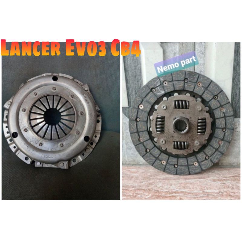 Jual Clutch Disc Cover Dekrup Kampas Kopling Matahari Mitsubishi Lancer Evo 4 / Cedia Cs3 ...