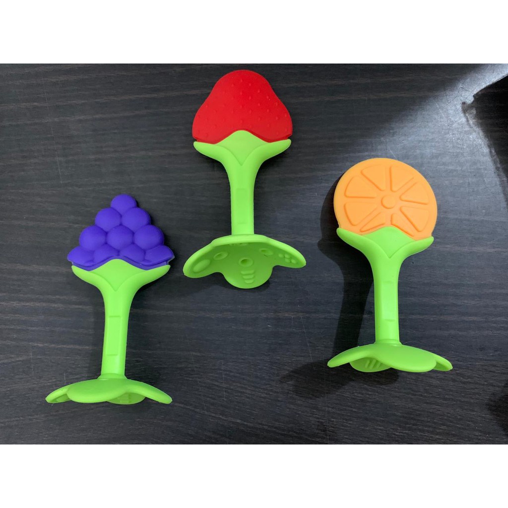 Jual TEETHER BABY GAMBAR BUAH / GIGITAN BAYI | Shopee Indonesia