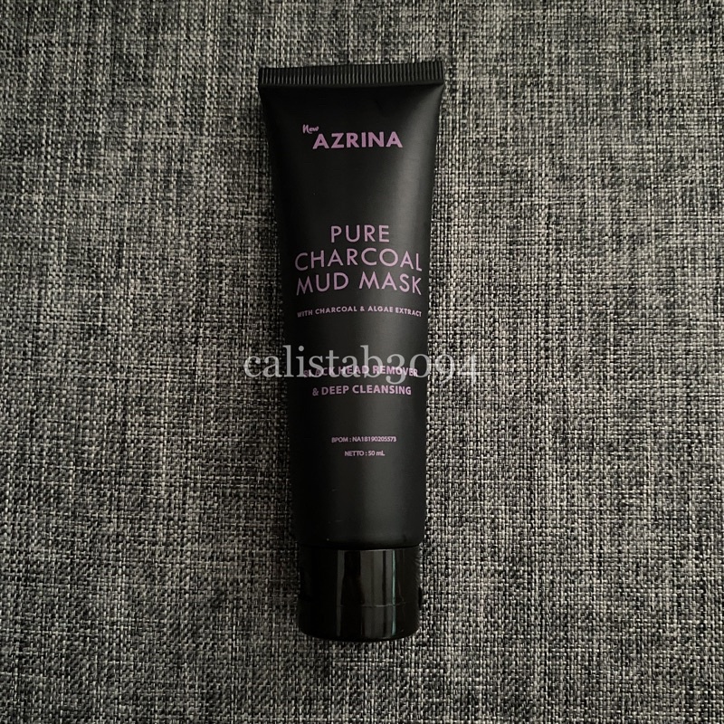 Jual Azrina Pure Charcoal Mud Mask Original Preloved | Shopee Indonesia