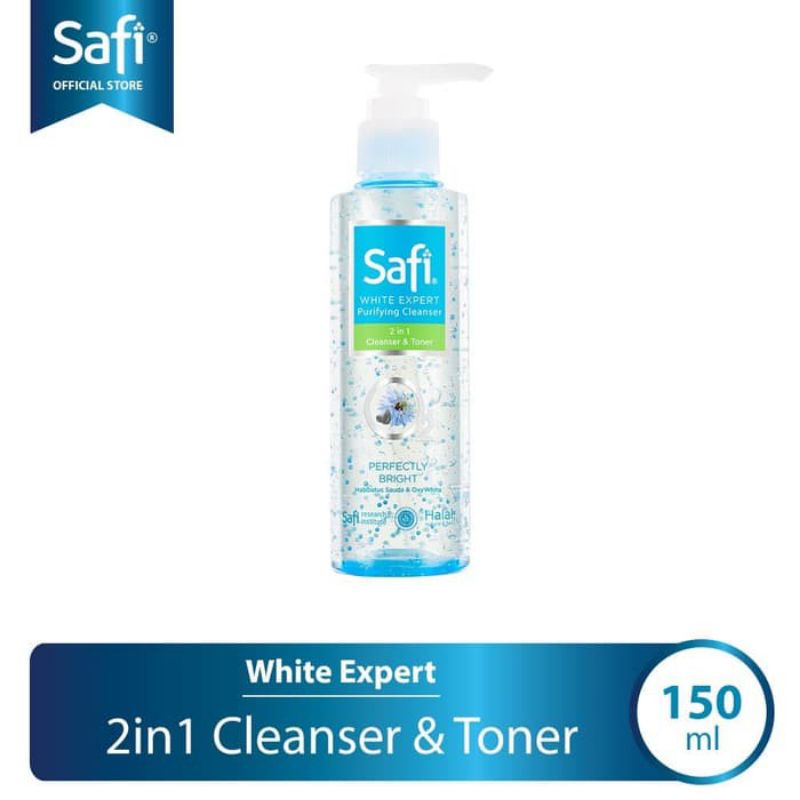 Jual SAFI White Expert 2in1 Cleanser & Toner /Acne 150 ml | Shopee ...