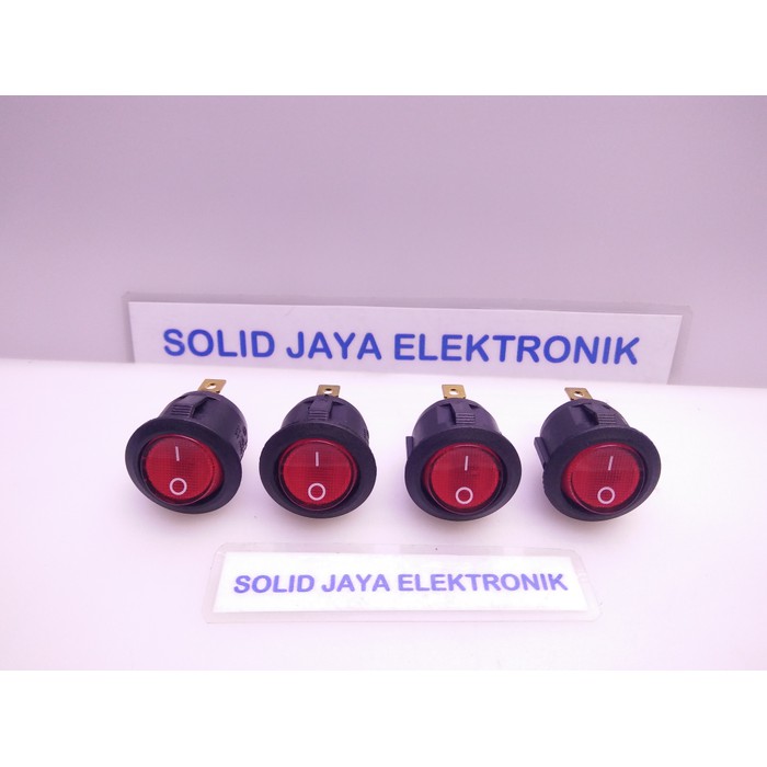 Jual SAKLAR BULAT SAKLAR ON OFF LINGKARAN LAMPU SWITCH ON OFF SWIT ON ...