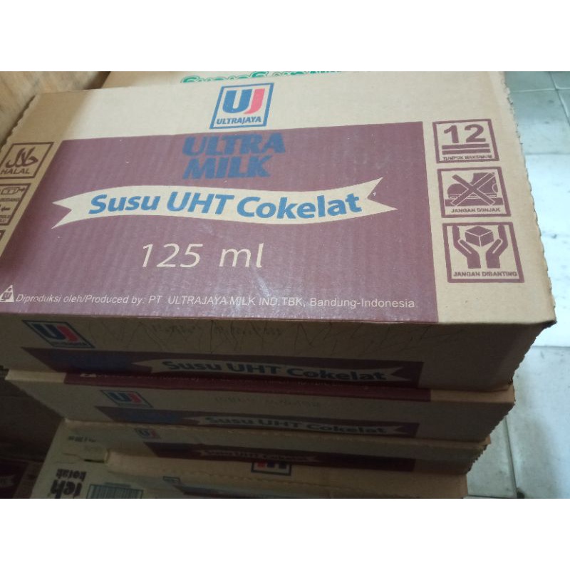 Jual Susu UHT Ultra Coklat (125) 1 dos isi 40 | Shopee Indonesia
