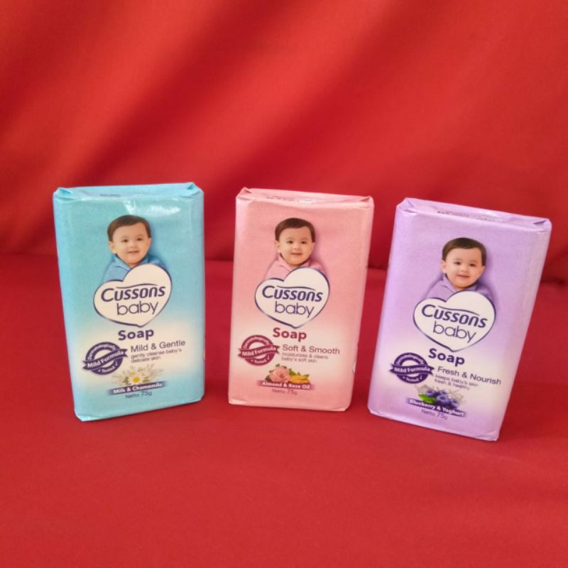 Jual CUSSONS BABY SOAP 75gr | Shopee Indonesia