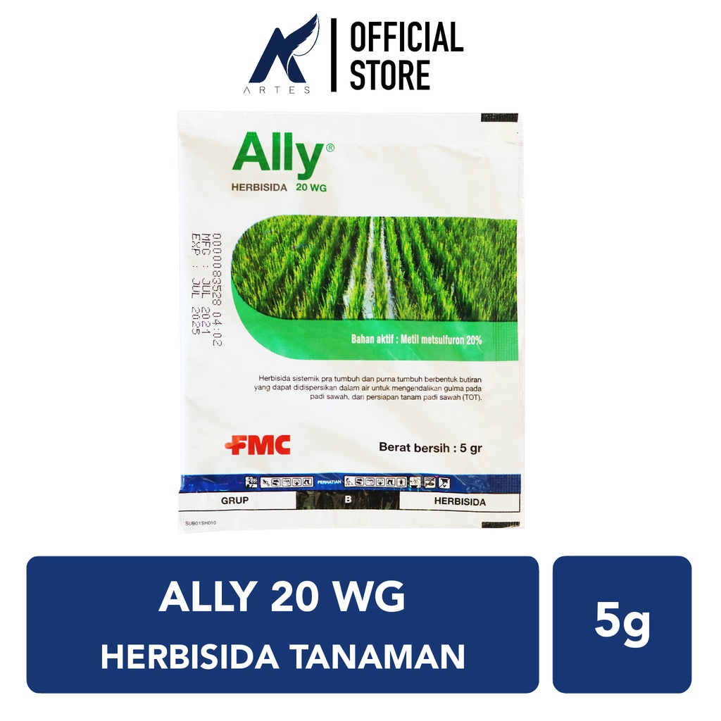 Jual ALLY 20 WG Herbisida-Obat-Racun Pembasmi Rumput Liar-Gulma-Ilalang ...