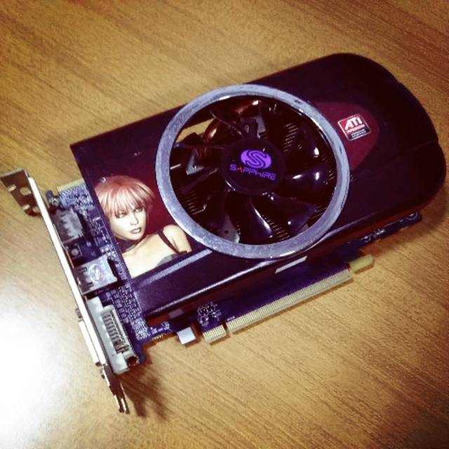 Jual VGA ATI Radeon Sapphire HD5700 512mb DDR5 128BIT HD5770 bekas ...