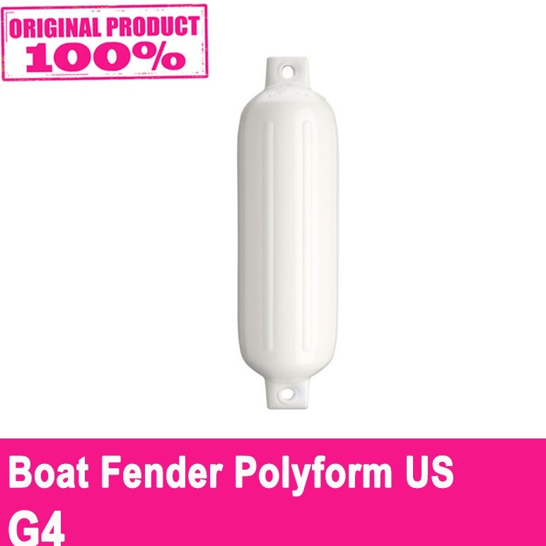 Jual Boat Fender Polyform US G4 White / Dapra Kapal | Shopee Indonesia