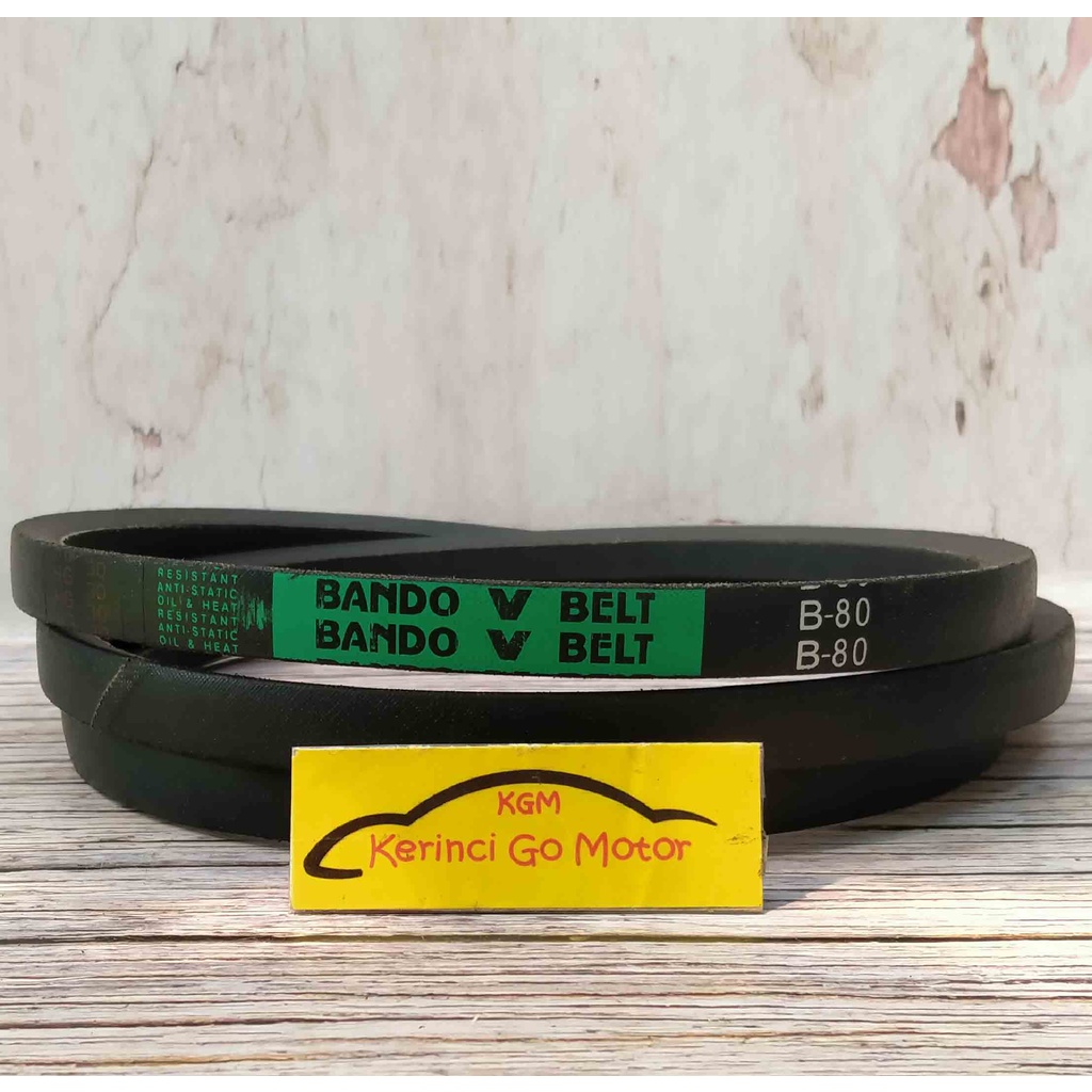 Jual Bando Van Belt B-80 V Belt Tali Kipas B80 Fan Belt Vanbelt Polos ...