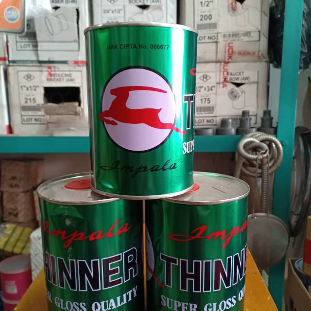 Jual Minyak pengencer thinner merek impala 1liter | Shopee Indonesia