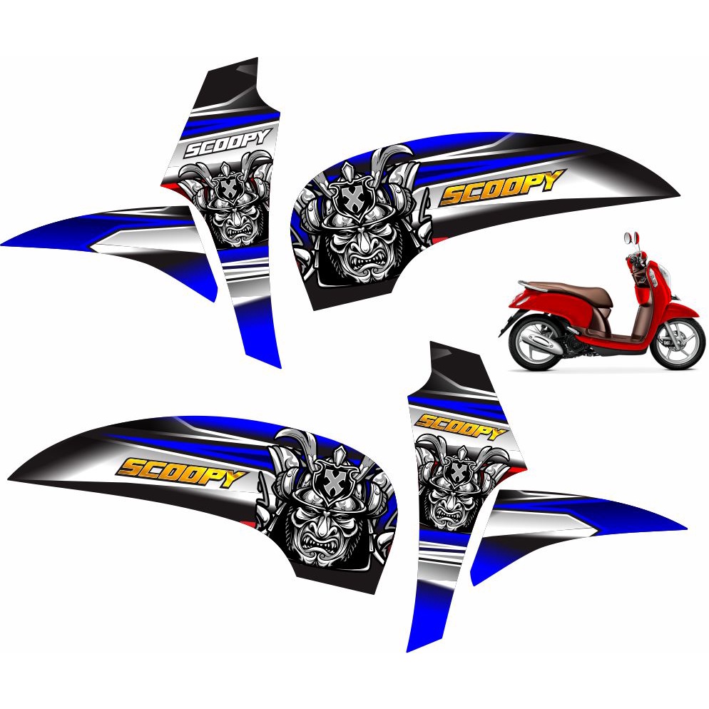 Jual STIKER SIMPLE MOTIF DECAL VARIASI STIKER STRIPING MOTIF CUSTOM ...