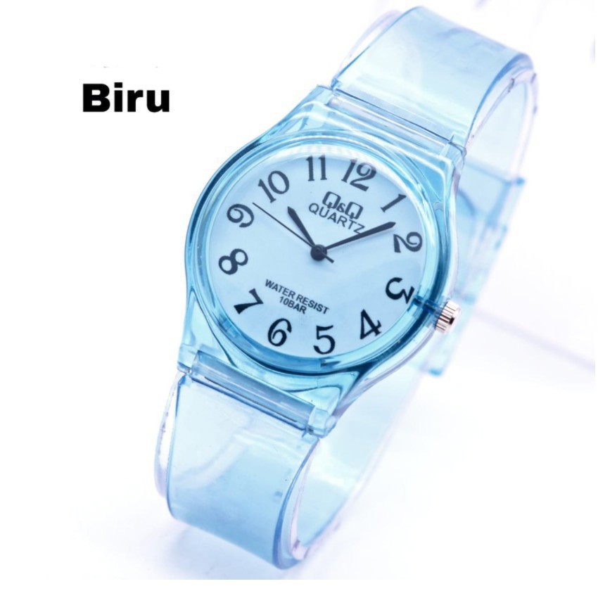 Jual (Dikirim dari Jakarta) Jam Tangan Jelly Transparan Murah Angak ...