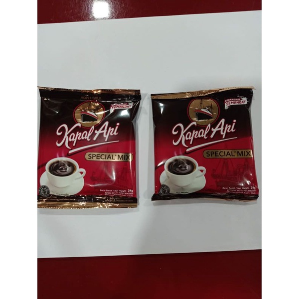Jual Kopi Kapal Api Mix Kopi Plus Gula 1 Renceng 25gr | Shopee Indonesia