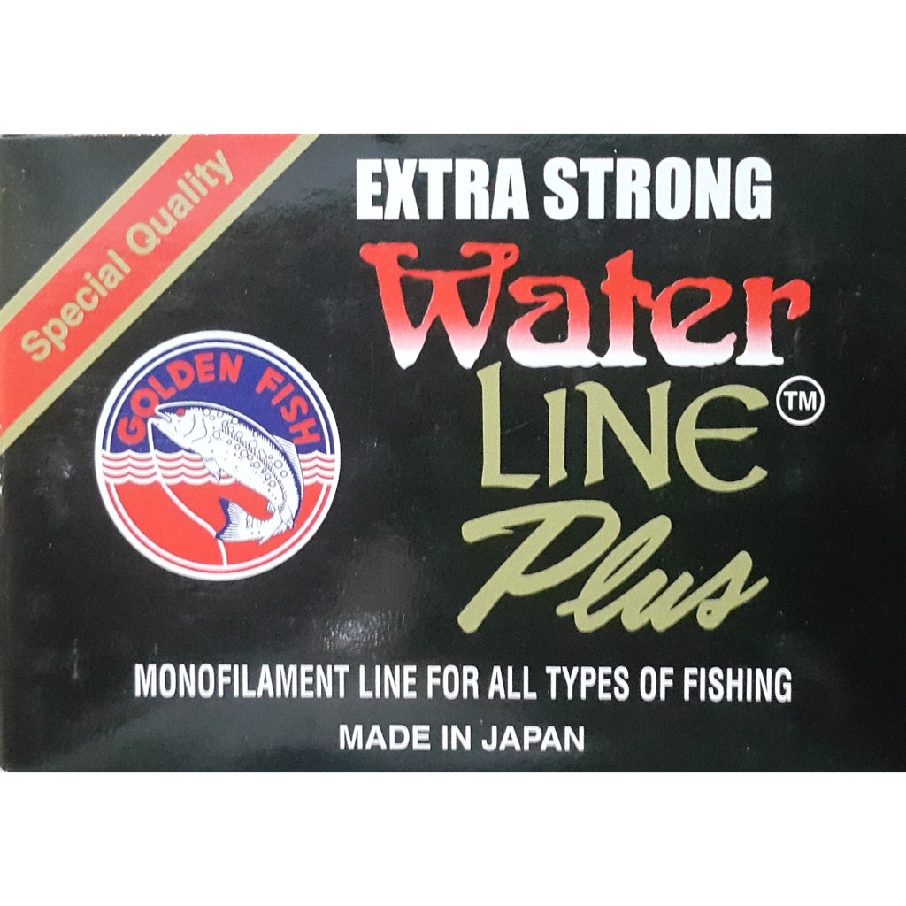 Jual Senar Pancing Golden Fish Water Line Plus Extra Strong | Shopee ...