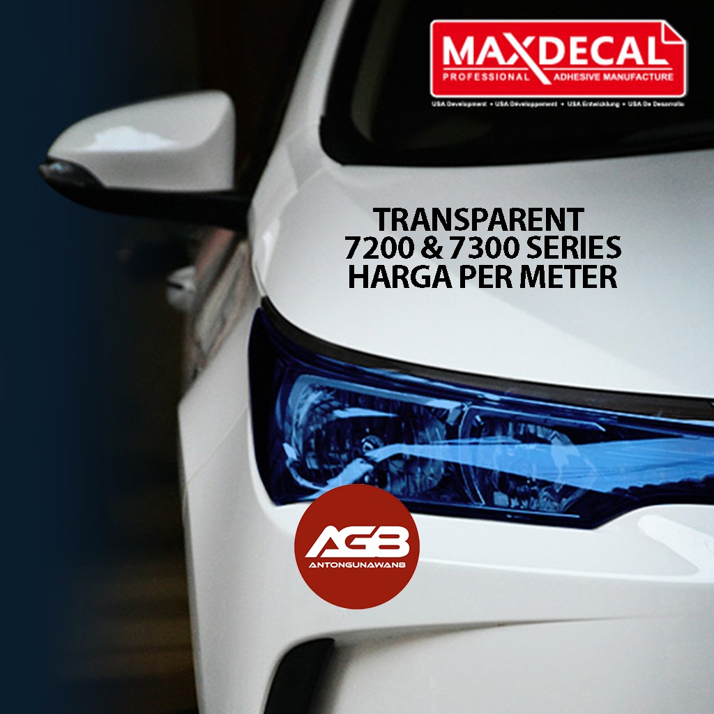 Jual Sticker Motor MAXDECAL 7200 7300 Series Vinyl Transparan High ...