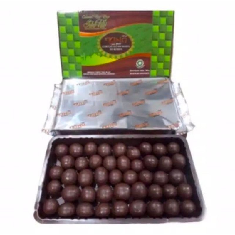 Jual Bonibol Cokelat Kurma ~ Kurma Dibalut Cokelat (Perkotak) | Shopee ...