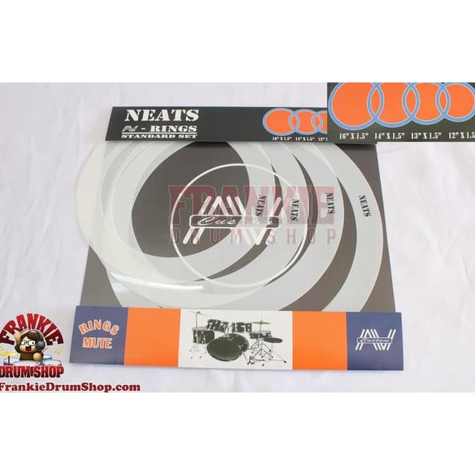Jual Sale!!! Neats N - Rings Standard Set (Damper Peredam Gaung Drum ...