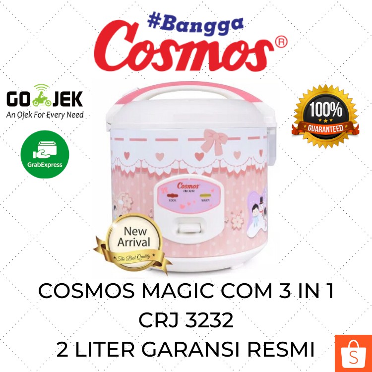 Jual Cosmos Magic Com 2 Liter CRJ 3232 3in1/ Rice Cooker Murah ...