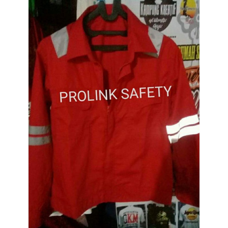 Jual SERAGAM SAFETY MERAH HSE TERBARU | Shopee Indonesia