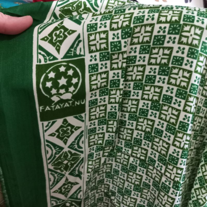 Jual kain batik seragam Fatayat NU Nasional Baju Muslimat Hijau DOBY ...