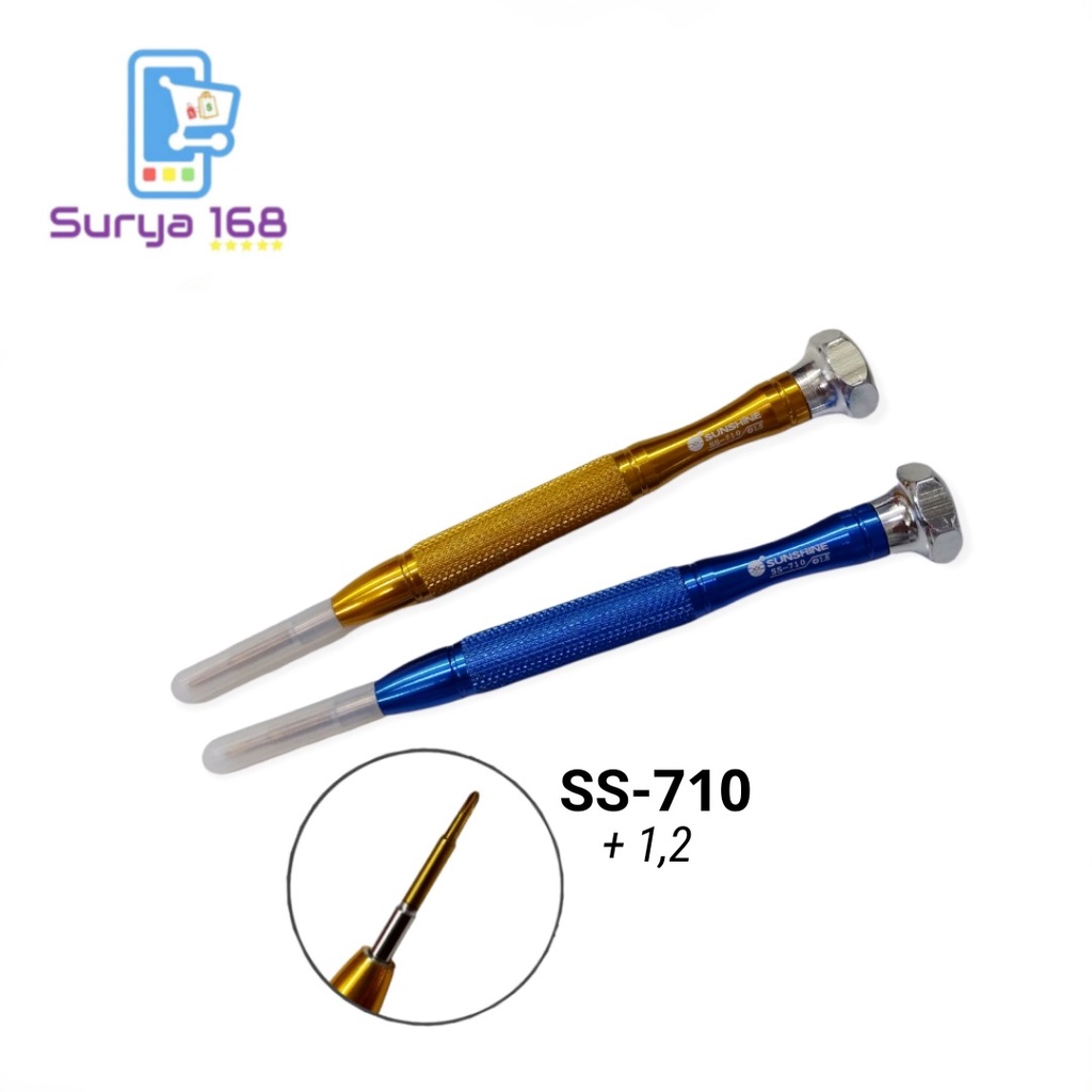 Jual TOOLS OBENG SCREWDRIVER SUNSHINE SS-710 OBENG + PLUS 1.5 1,5 ...