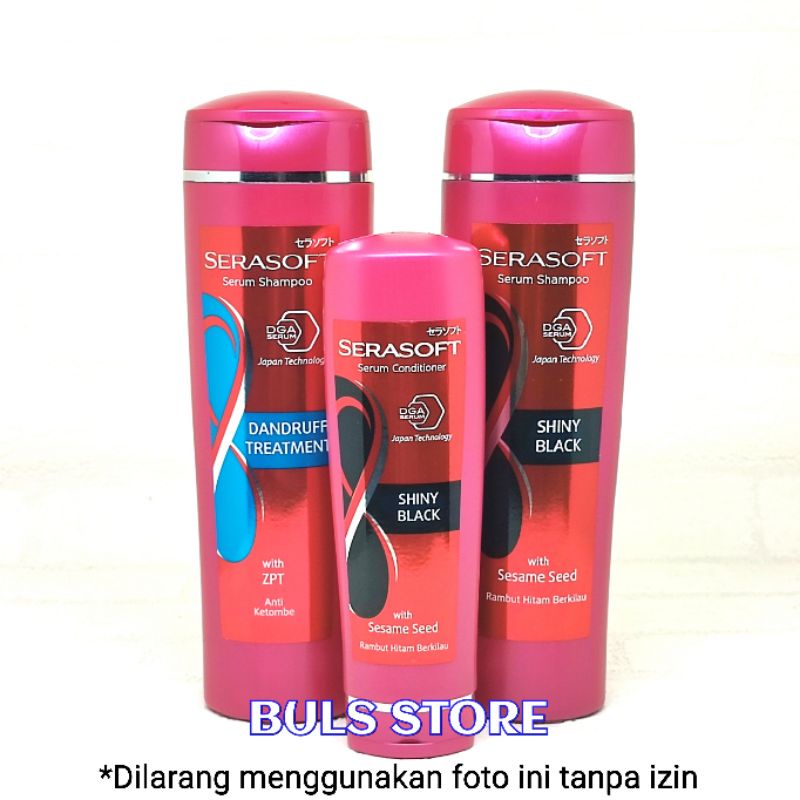 Jual SERASOFT Shampoo Conditioner 170/340ml | Shopee Indonesia