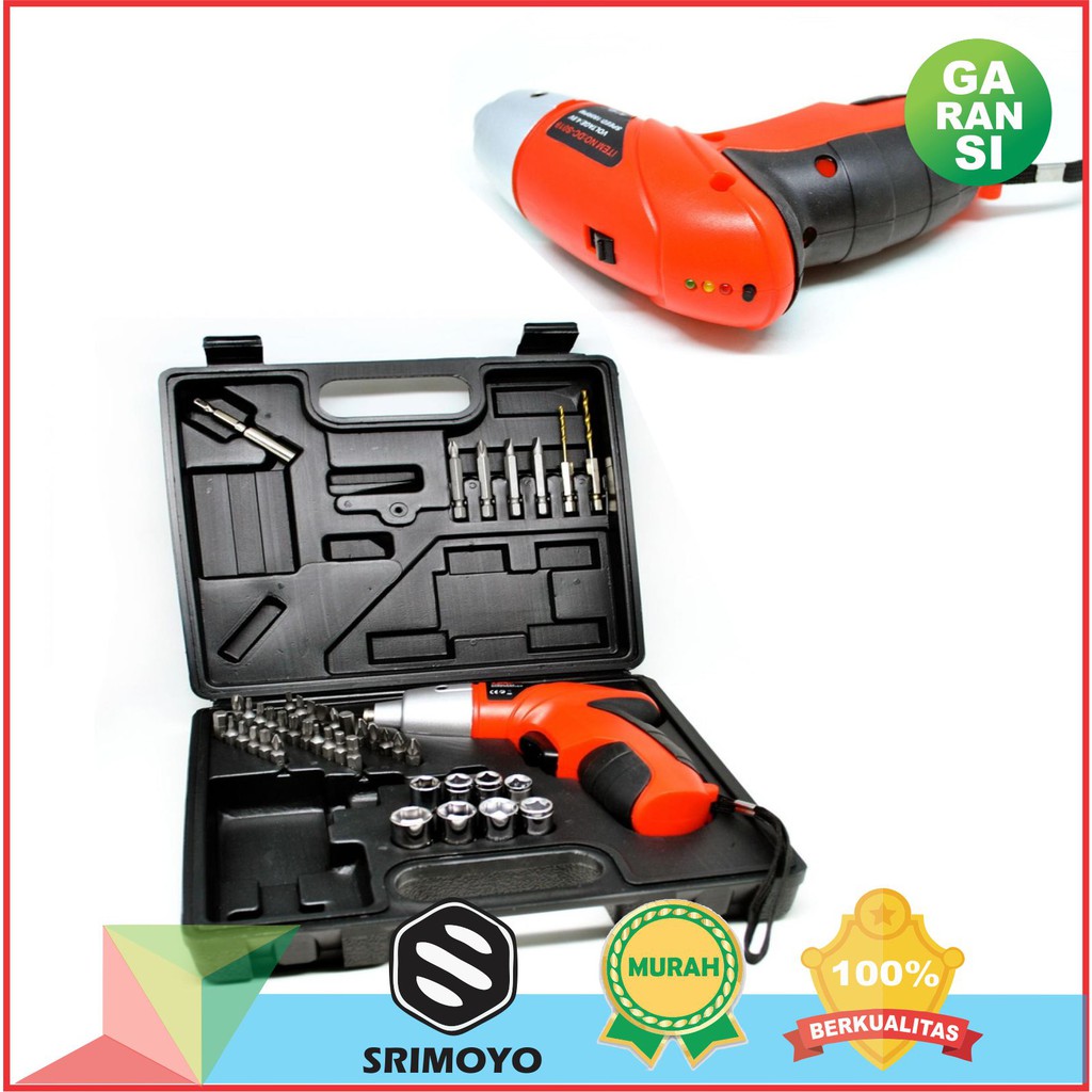 Jual Obeng Listrik Elektrik - 2 in 1 Obeng dan Bor Listrik Elektrik 45 ...
