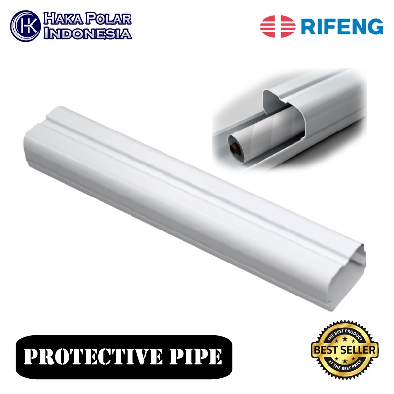 Jual Cover Pipa AC / Protective Pipe Rifeng Uk. 1 Meter Putih | Shopee ...