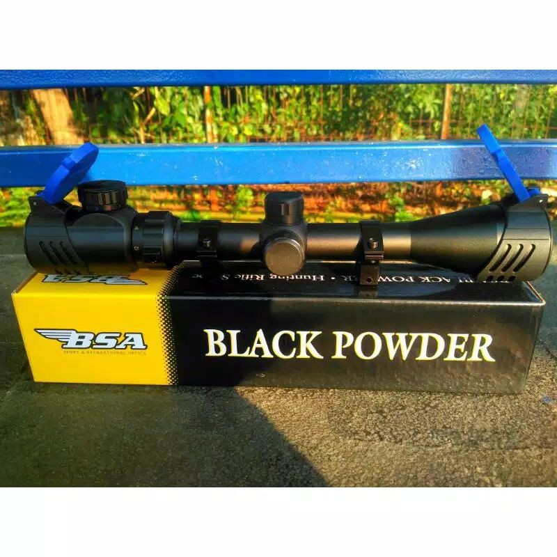 Jual Teleskop Senapan Angin Bsa 3 9x40 Eg Hk Reticle Flip Biru Shopee Indonesia