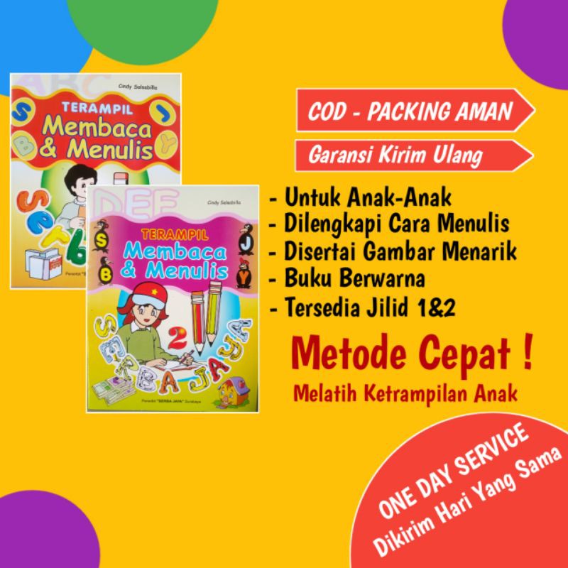 Jual BUKU ANAK TK PAUD BELAJAR MEMBACA DAN MENULIS BUKU ANAK BELAJAR ...