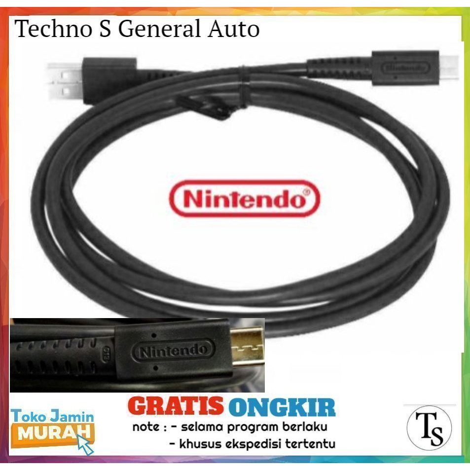 Jual Kabel Data Usb Nintendo Switch Original Fast Charging Cable Type C | Shopee Indonesia