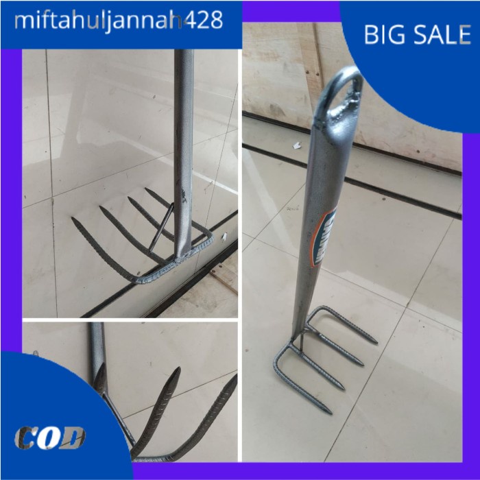 Jual SEKOP GARPU GARUK SAMPAH TUKANG TAMAN ALAT KEBUN MODEL CANGKUL ...