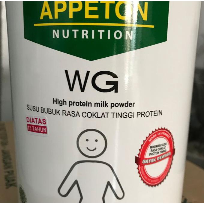 Jual [[BISA COD]] Appeton Weight Gain Susu Untuk Gemuk Rasa Coklat ...