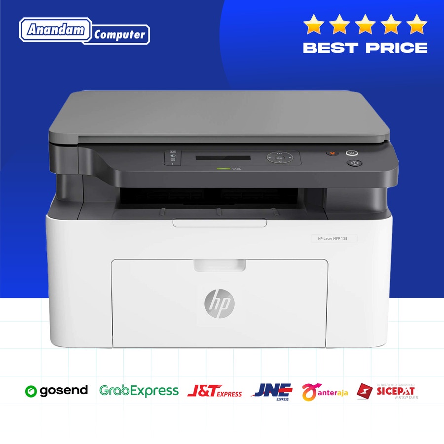 Jual HP Laser MFP 135w Printer Print Scan Copy Wifi | Shopee Indonesia