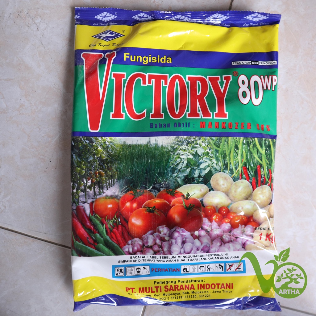 Jual Fungisida VICTORY 80 WP kemasan 1000 gram | Shopee Indonesia