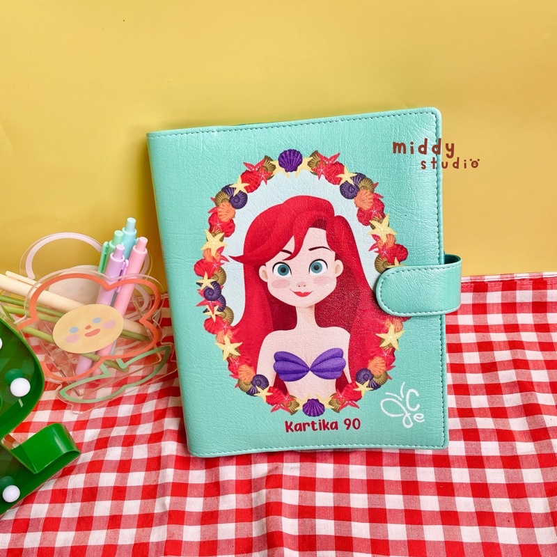 Jual Binder Custom Disney Princess 6r,20r,26r - A6/A5/B5 | Shopee Indonesia
