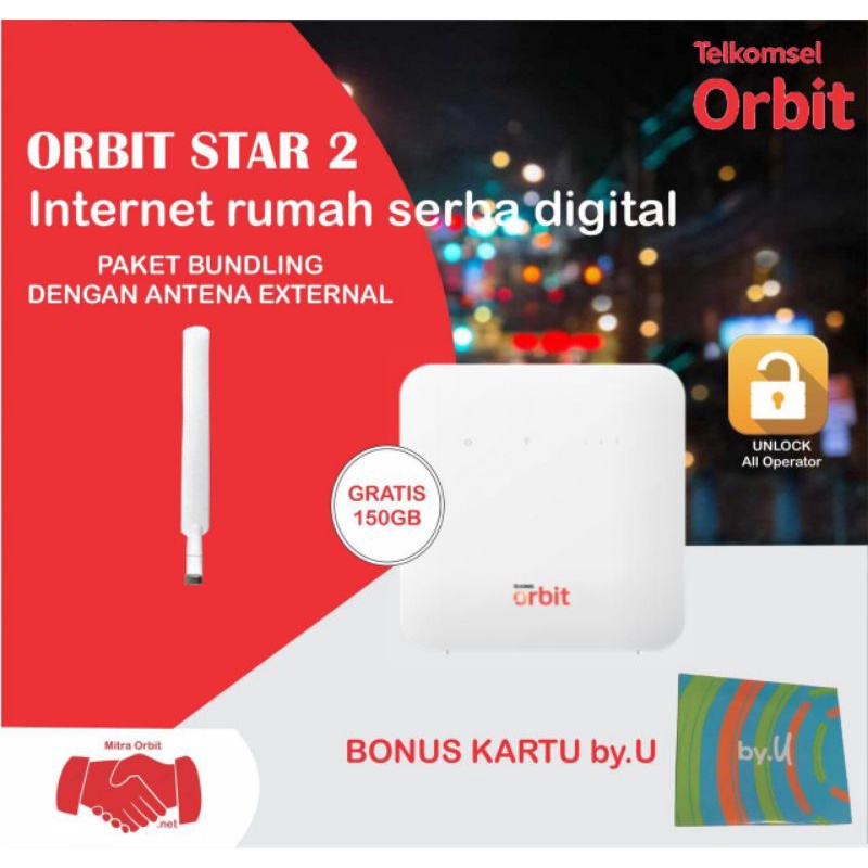 Jual Modem Orbit Star 2 + Antena Mimo External | Shopee Indonesia