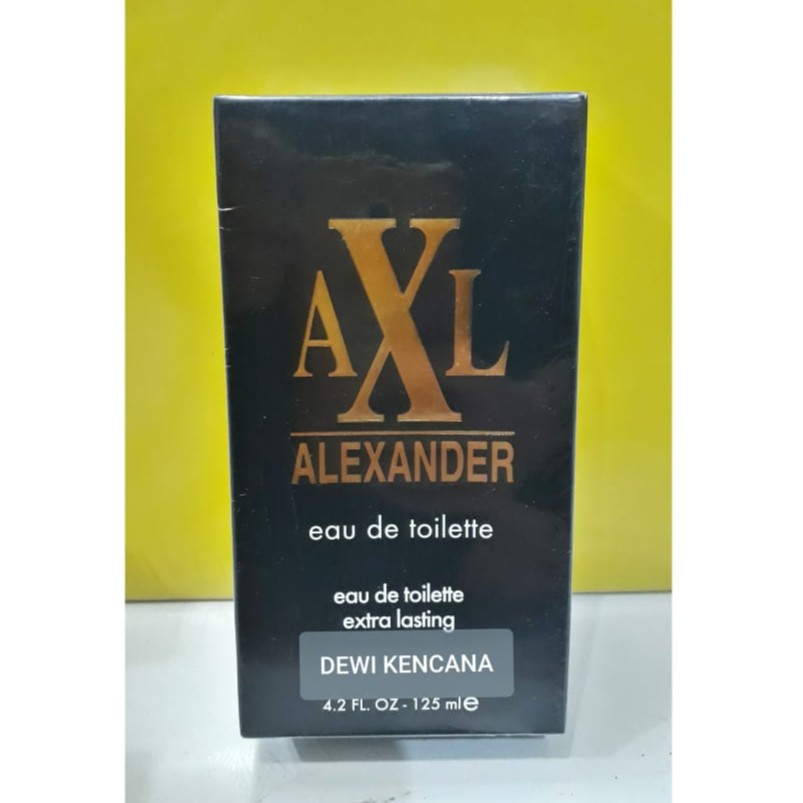 Jual AXL Alexander Eau De Toilette 125ml BLACK / Parfume Spray Natural | Shopee Indonesia